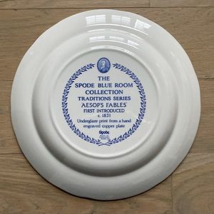 Spode | Dining | Spode Blue Room Aesops Fables Dinner Plate | Poshmark